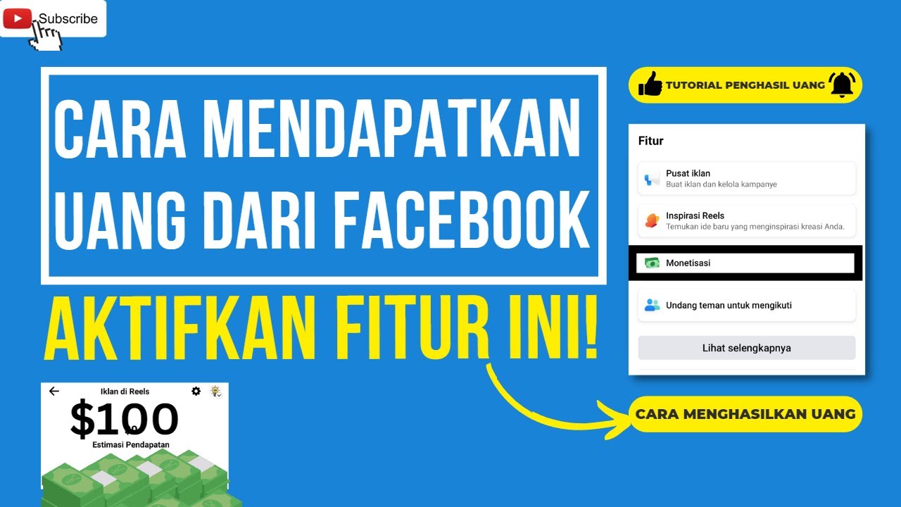 Cara Dapat Uang dari Halaman FB
