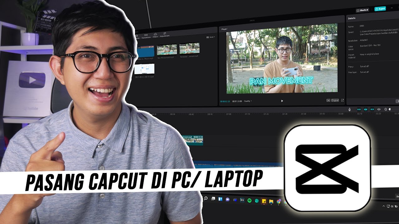 Aplikasi Editing Video Lewat CapCut di Laptop